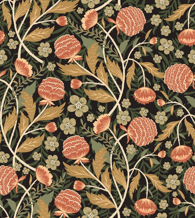 William Garden Wallpaper - happywall.com