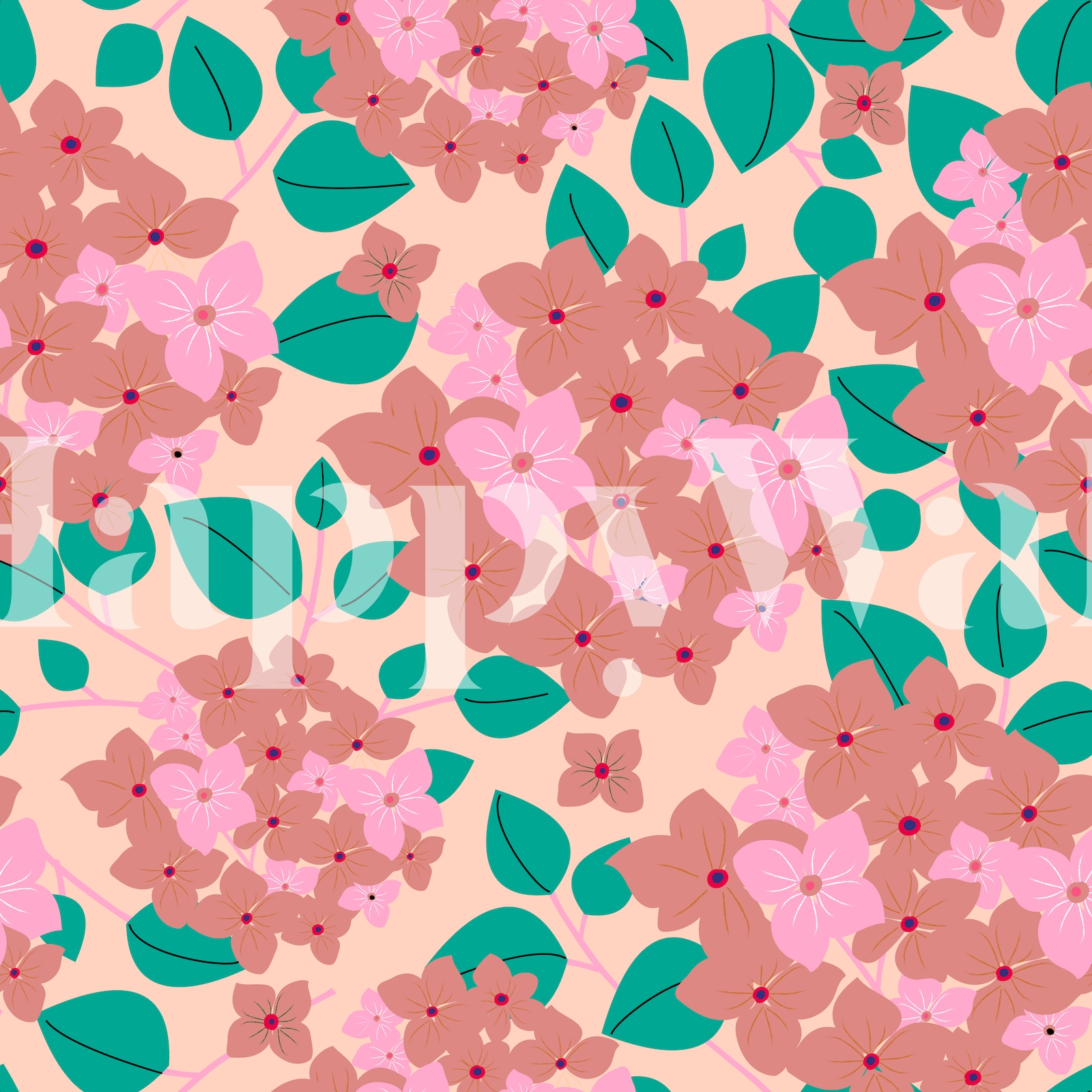 Buy Fresh Bouquet Wallpaper | Happywall.com