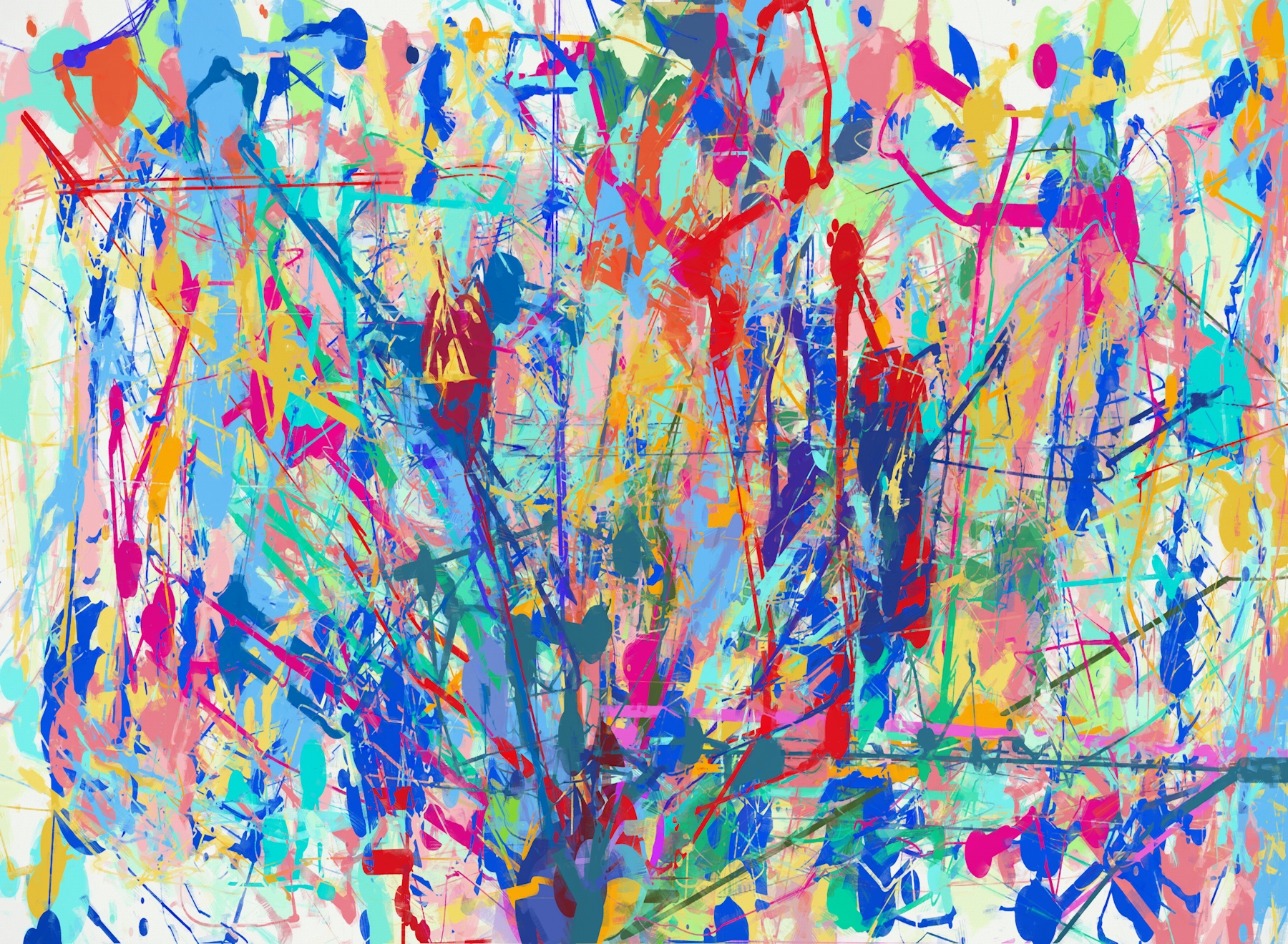 Pollock Wink 47 wallpaper | Happywall