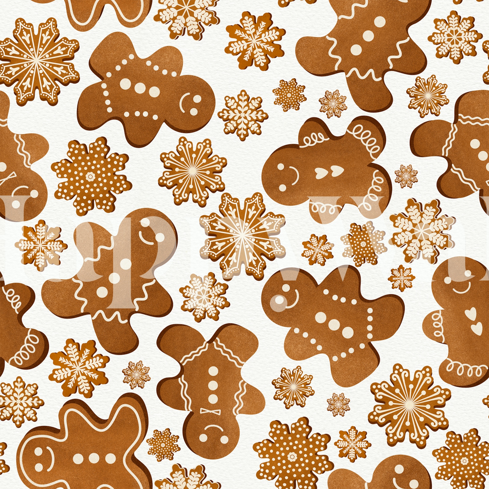 Christmas Gingerbread Cookies Wallpaper - Happywall.com