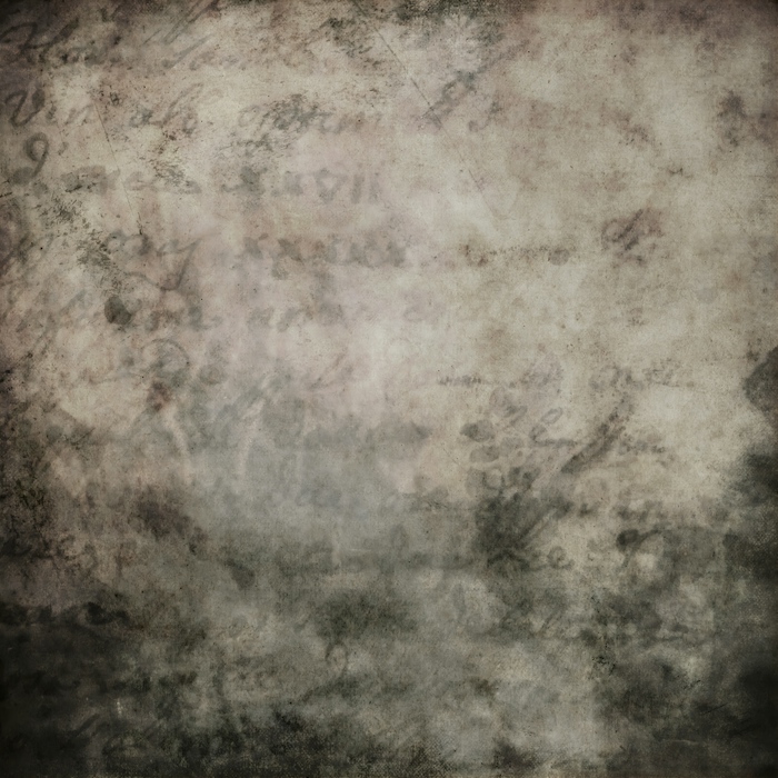 Vintage Scripted Textured Wallpaper