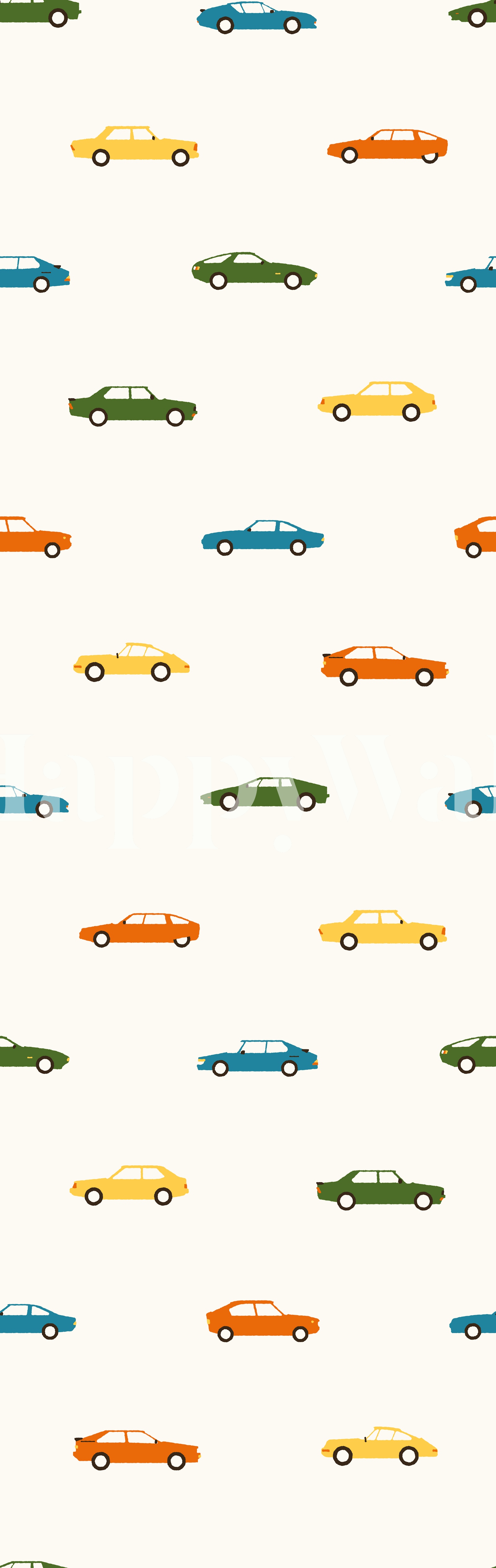Car-Themed Wallpaper - Happywall