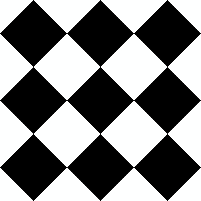 Diagonal Checkerboard Pattern