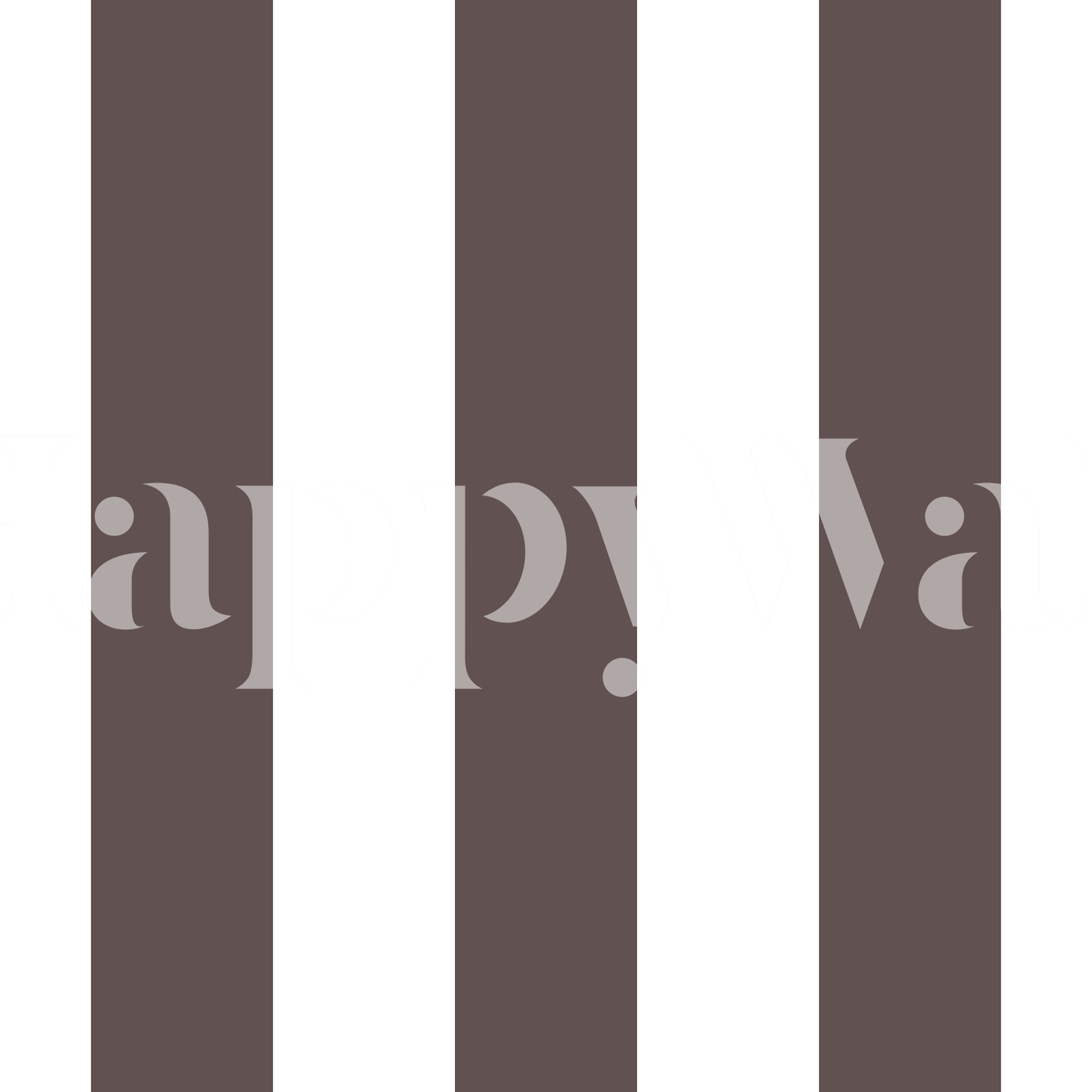 Brown Striped Wallpaper for Modern Interiors