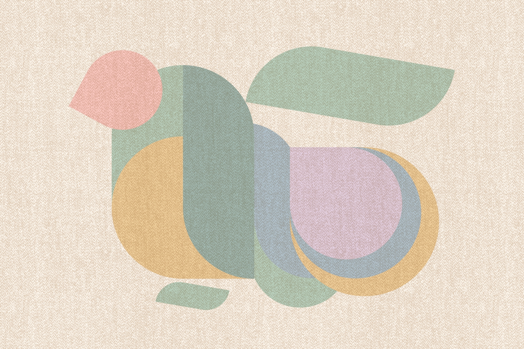 Dream Bird Abstract Meditation wallpaper | Happywall