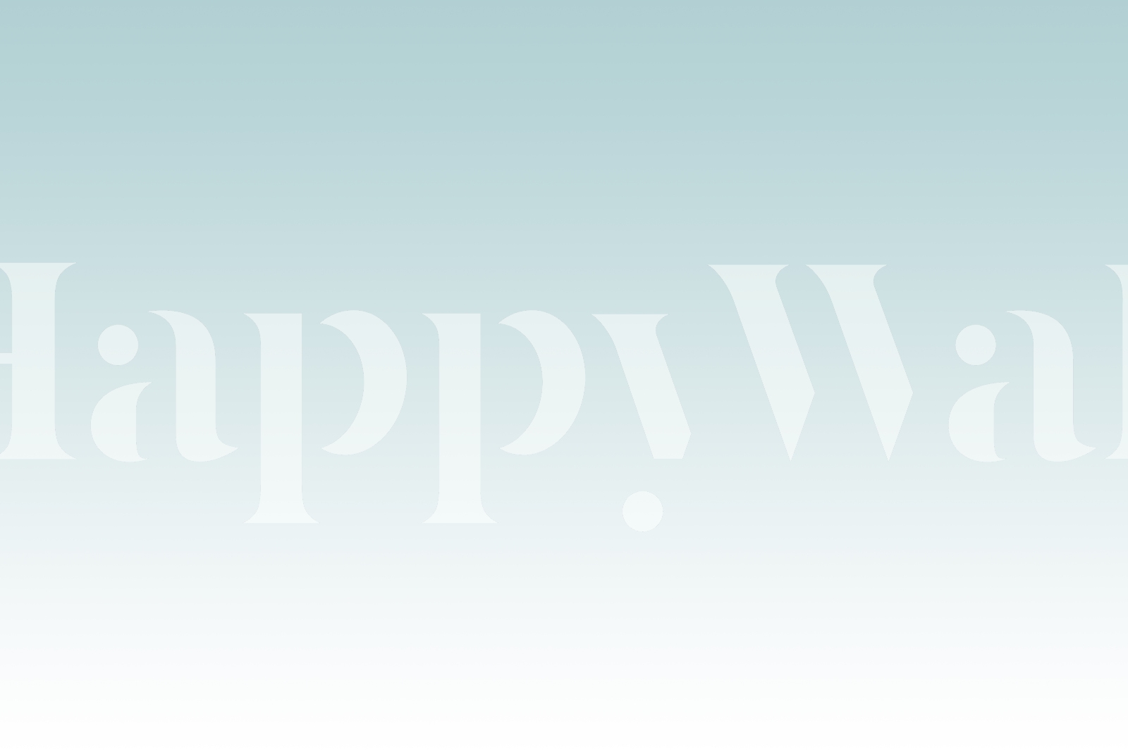 Duck Egg Blue Gradient Wallpaper - happywall.com