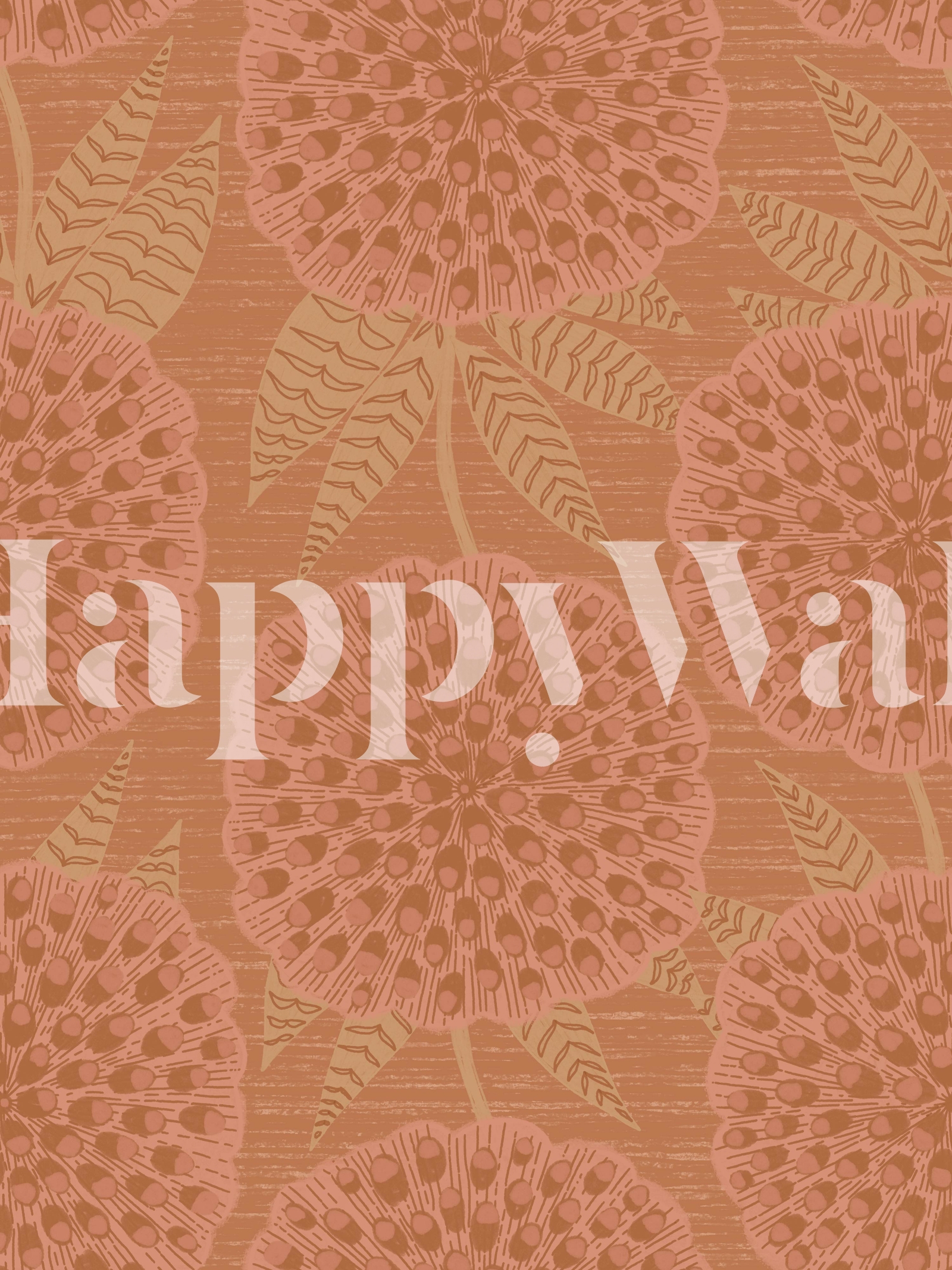 Mary Marigold Wallpaper | Happywall.com