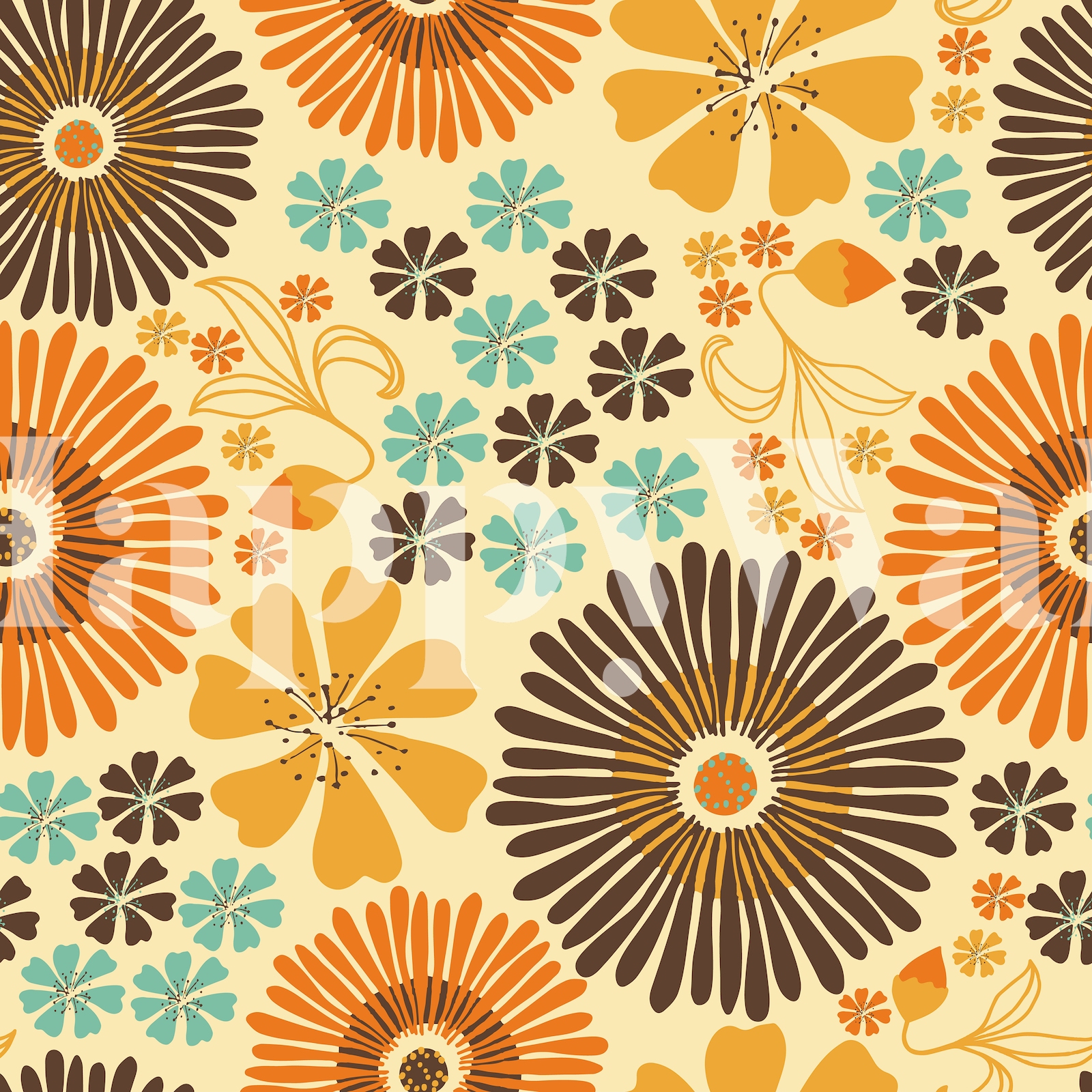 Vintage Nostalgia Wallpaper | happywall.com