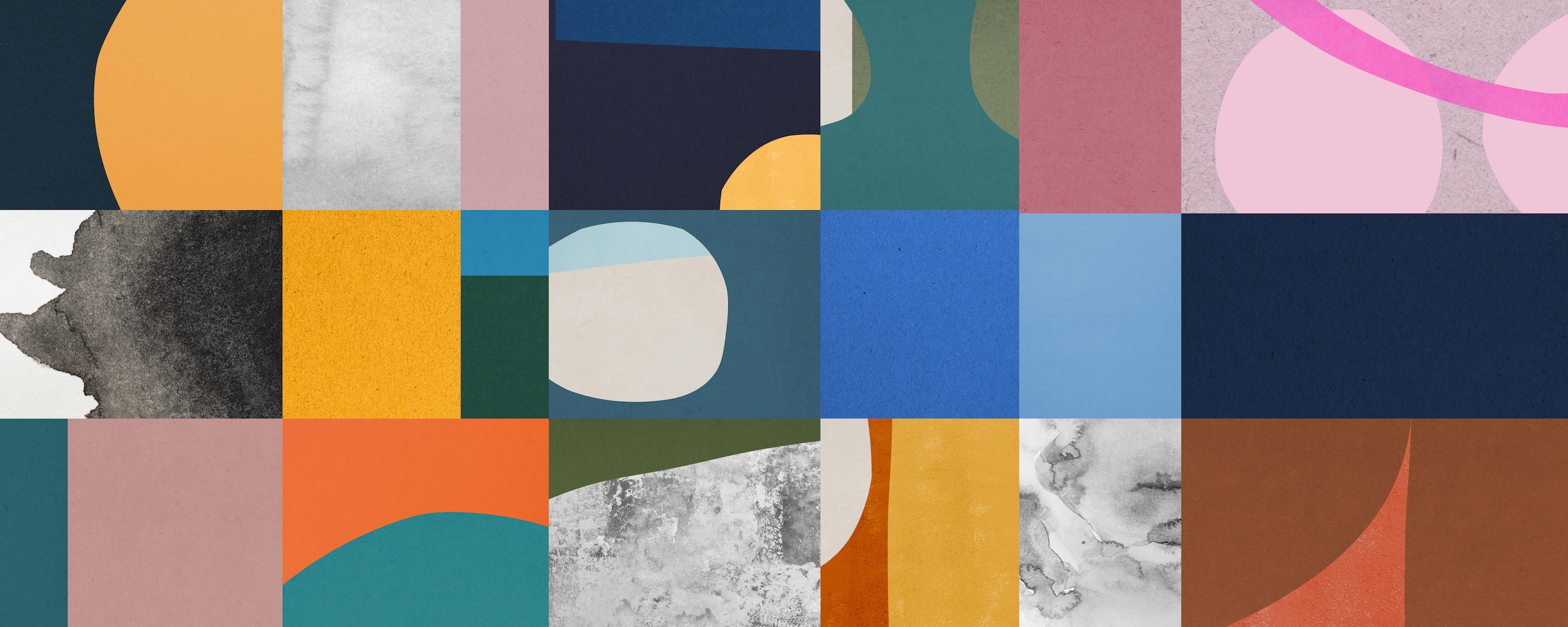 Collage in harmony 1 wallpaper - Free shipping | Happywall