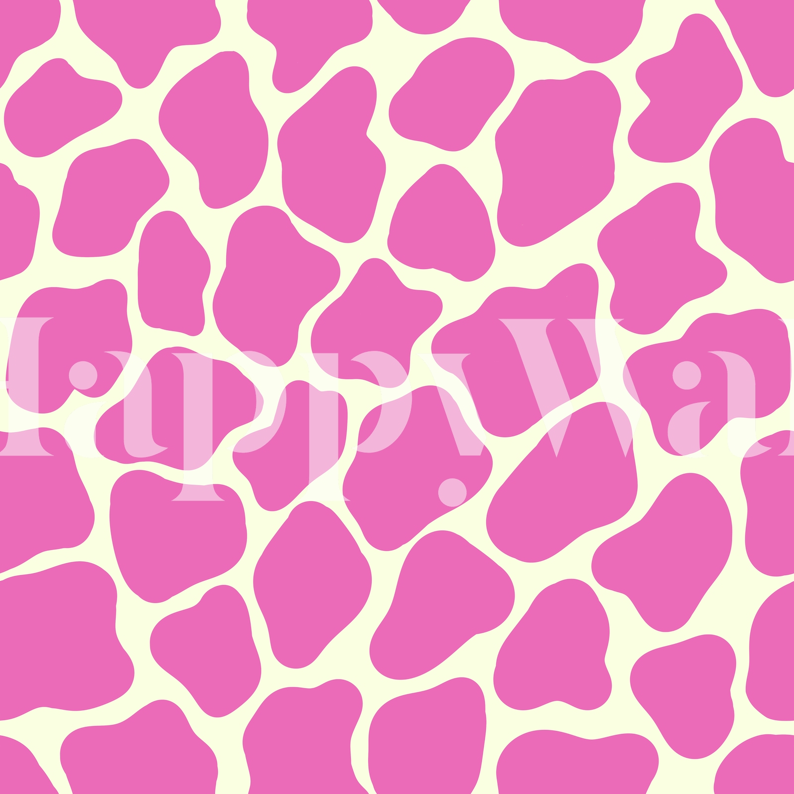 Pink Giraffe Pattern Wallpaper | Happywall.com