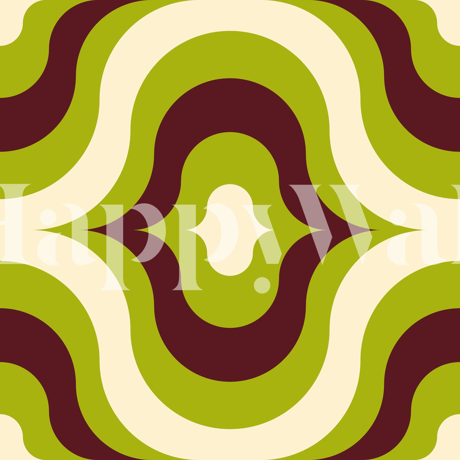 Abstract Retro Waves Wallpaper - Happywall