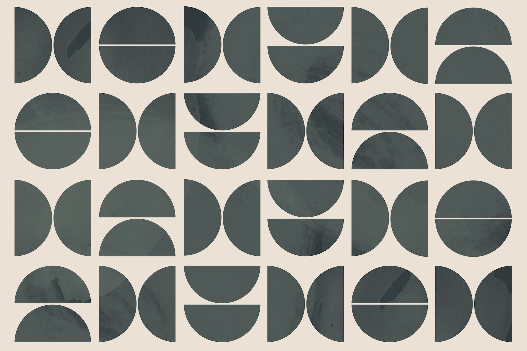 Classic Bauhaus wallpaper | Happywall