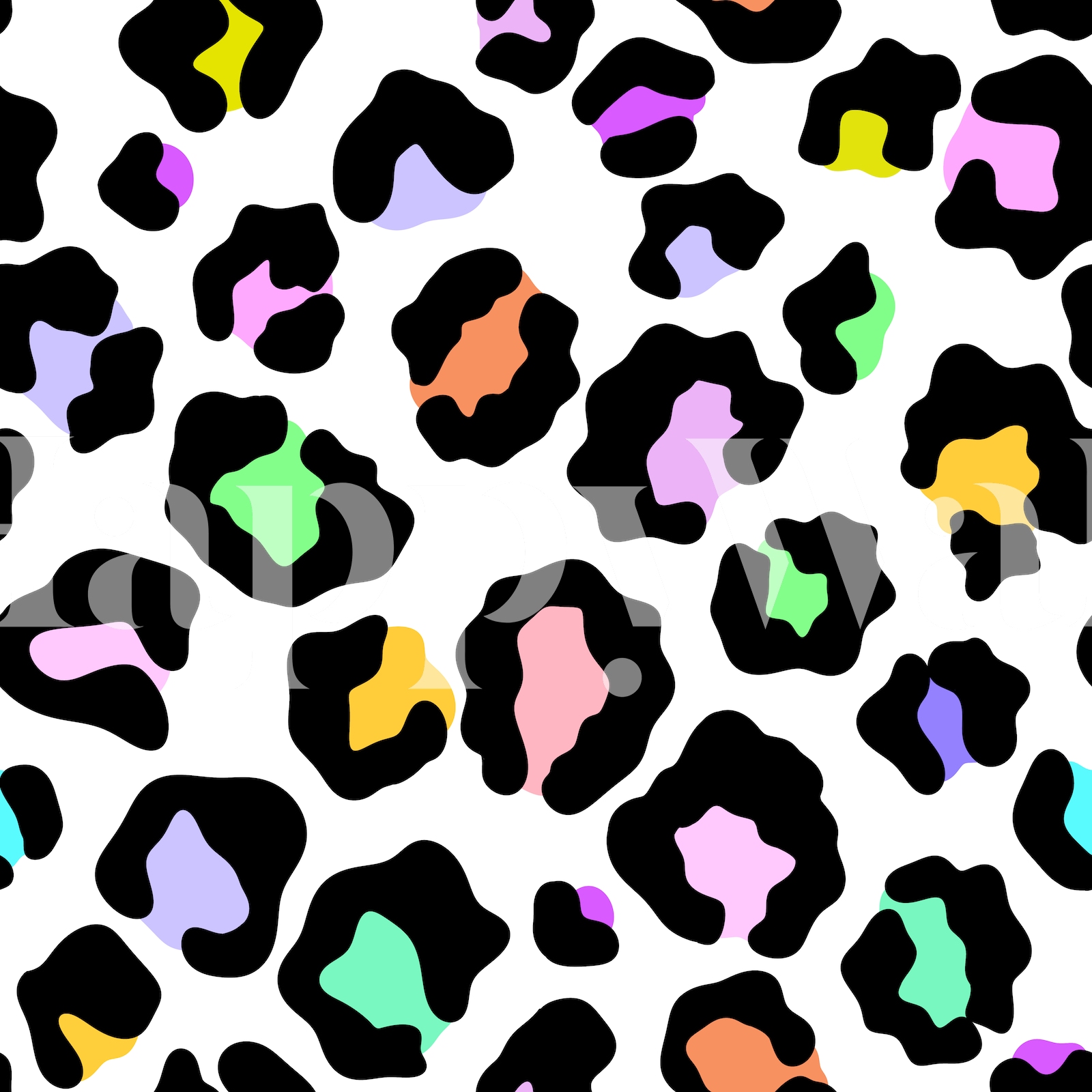 Leopard Pattern Wallpaper | Happywall