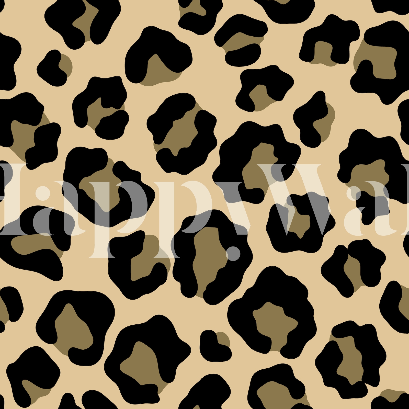 Leopard Pattern 3 Wallpaper | happywall.com