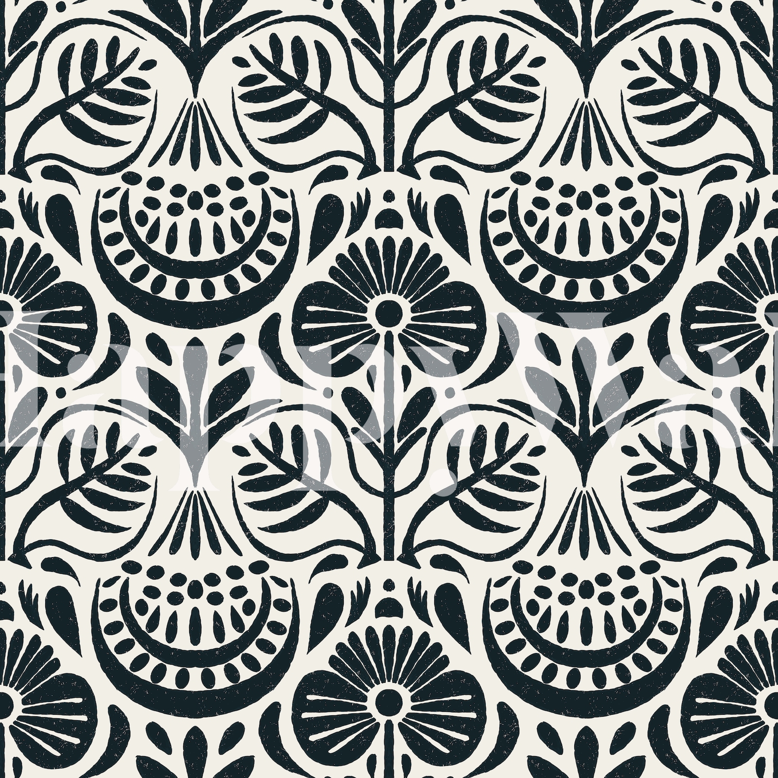 Floral Tile Wallpaper | Happywall.com