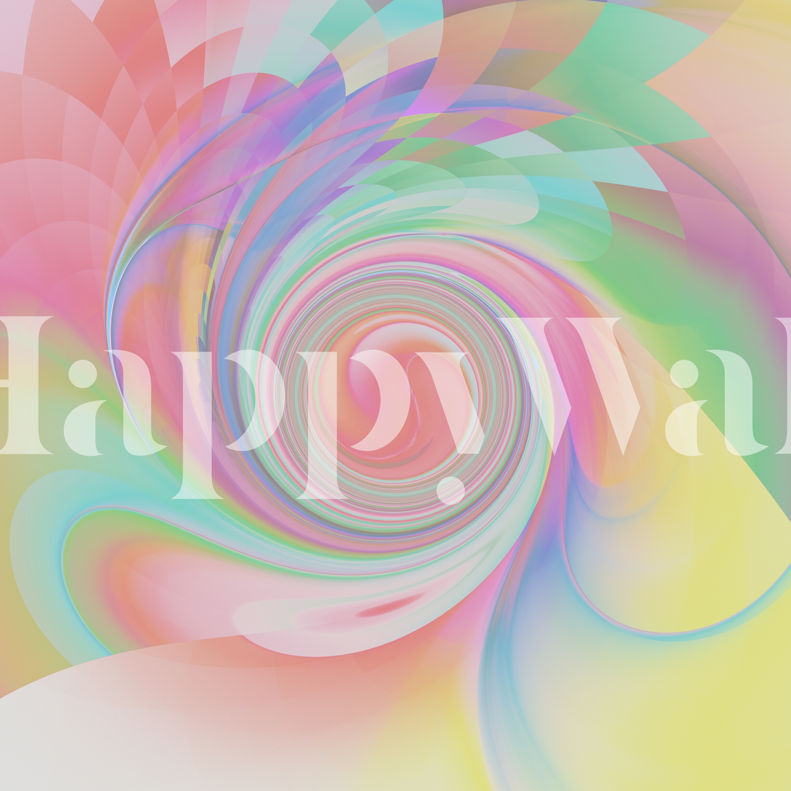 Vortex of Love Wallpaper | happywall.com