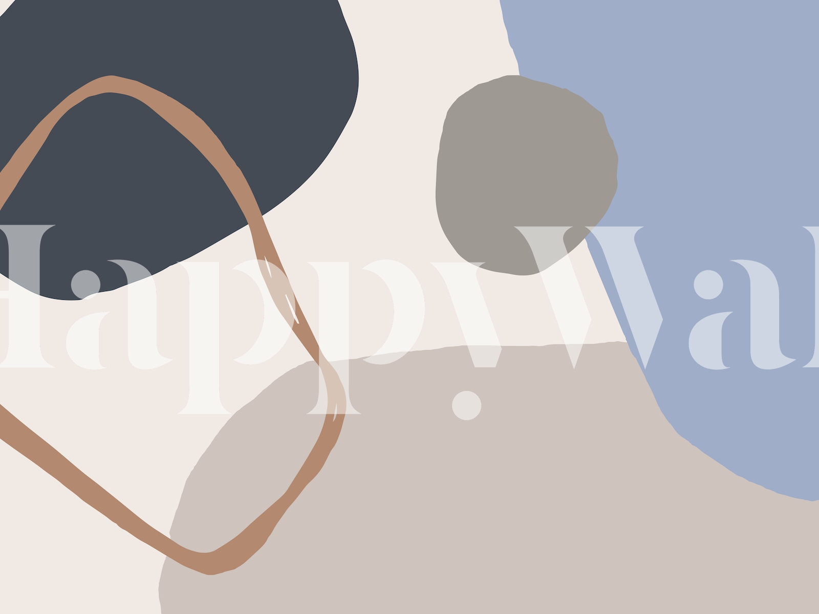 Organic Shapes 13 Wallpaper - Happywall.com