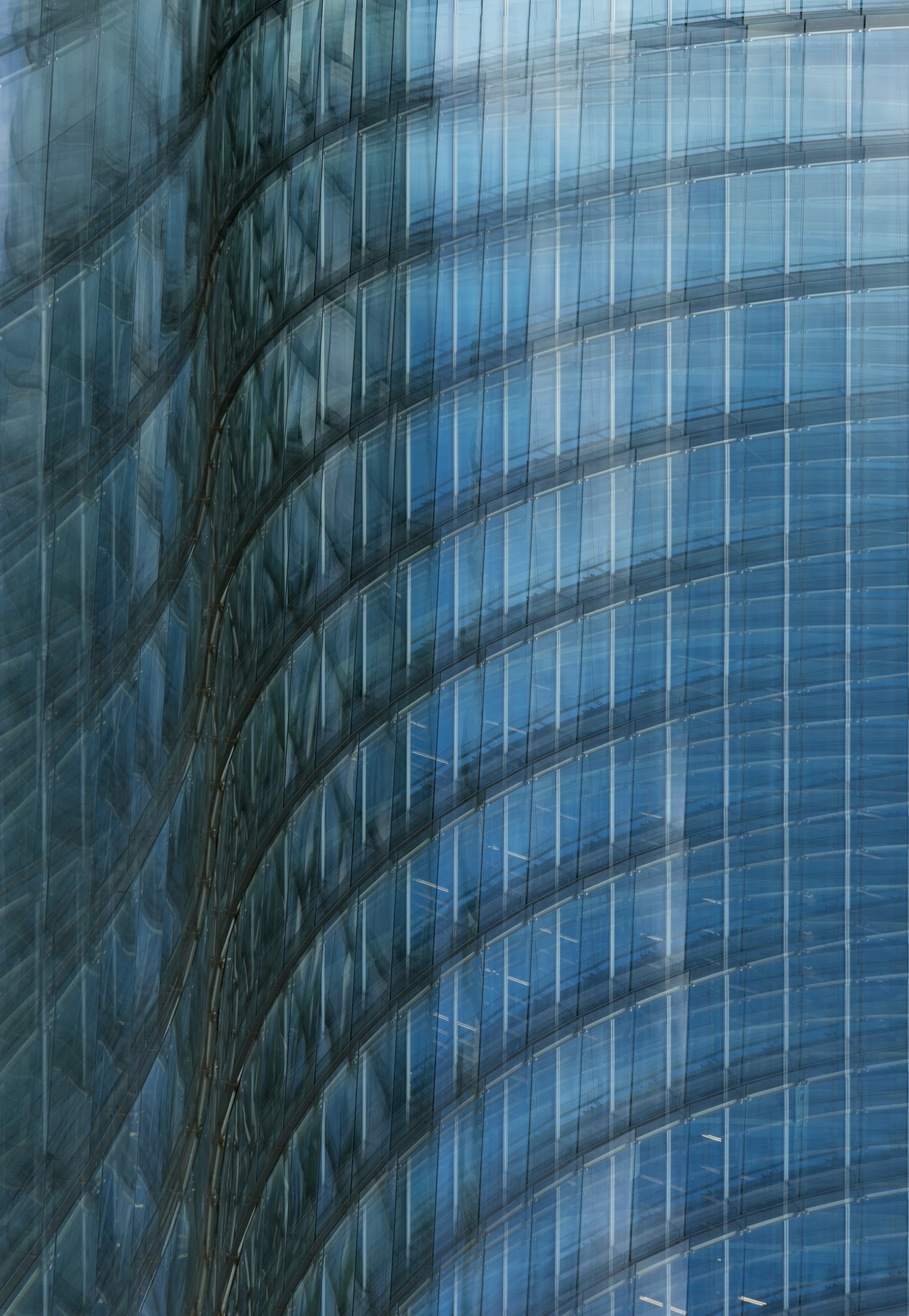 Avklingande vågor tapet | Happywall