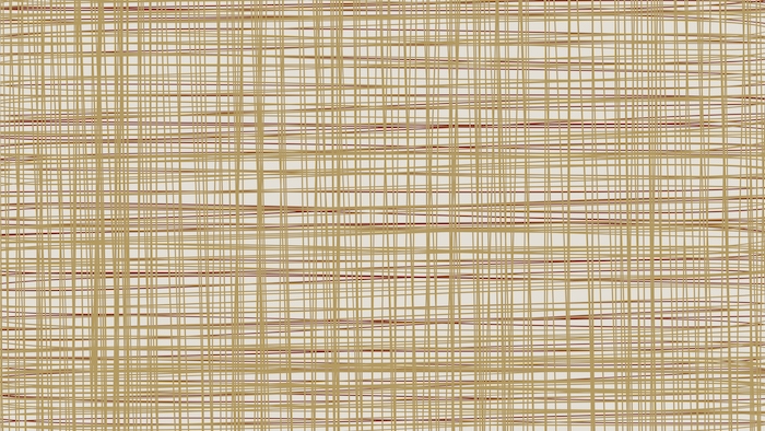 Hand-Drawn Line Art Fabric Wallpaper