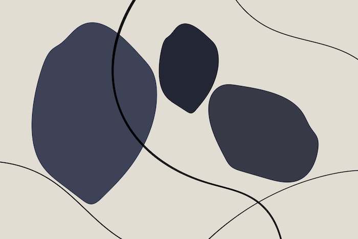 Mid-Century Modern Balance wallpaper | Happywall