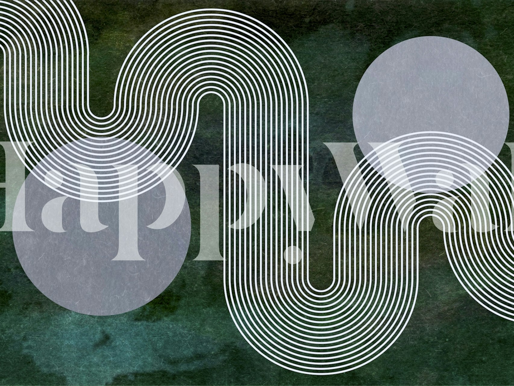 Moon Waves Wallpaper - Happywall.com