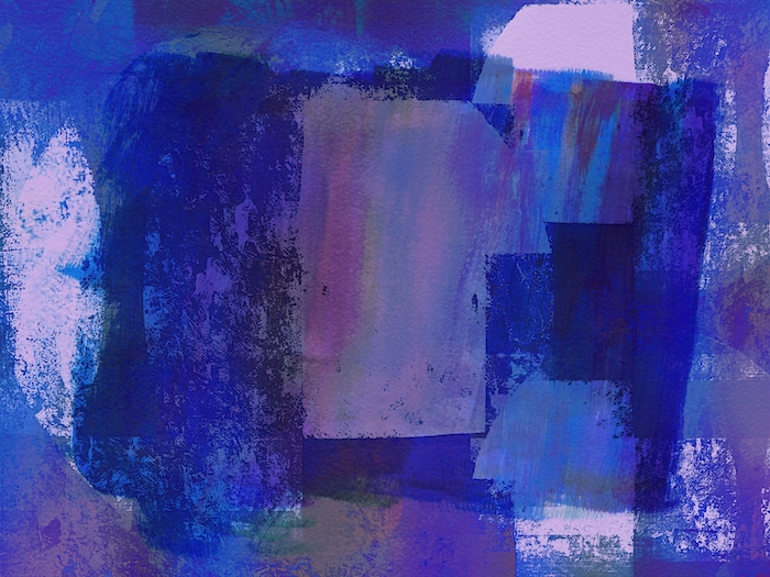 Blue Abstract Textured Wallpaper for Modern Homes