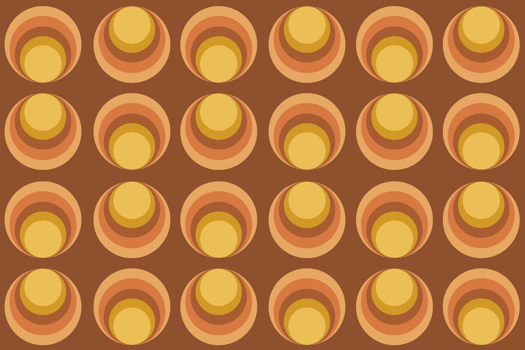 70s Abstract Geometry wallpaper | Happywall