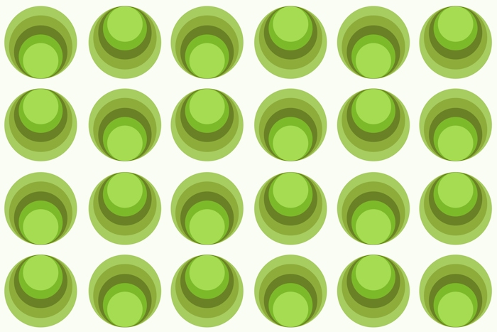 Geometric 70s Vintage Wallpaper | HappyWall