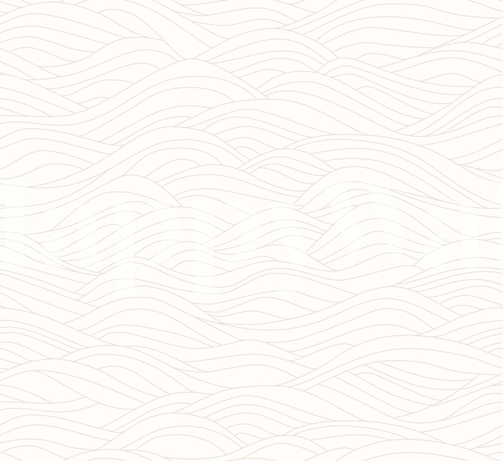 Big waves neutral color Wallpaper | happywall.com