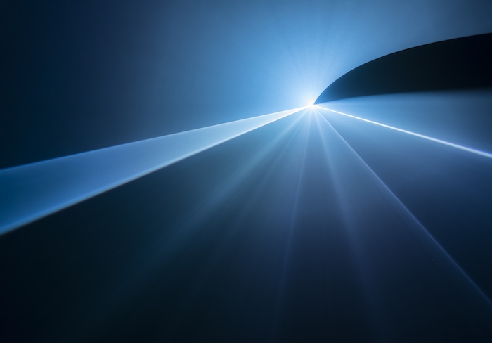 Modern Blue Abstract Wallpaper Design