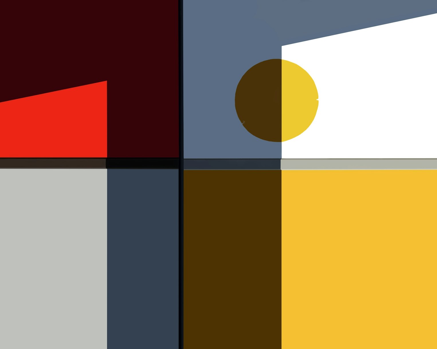 Quadrants wallpaper - Happywall