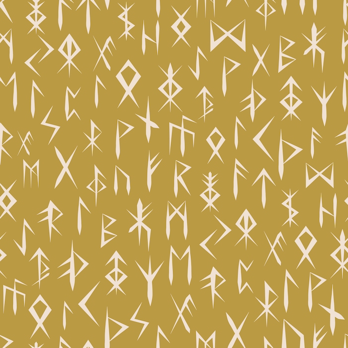Nordic Runes Pattern 2 - Happywall