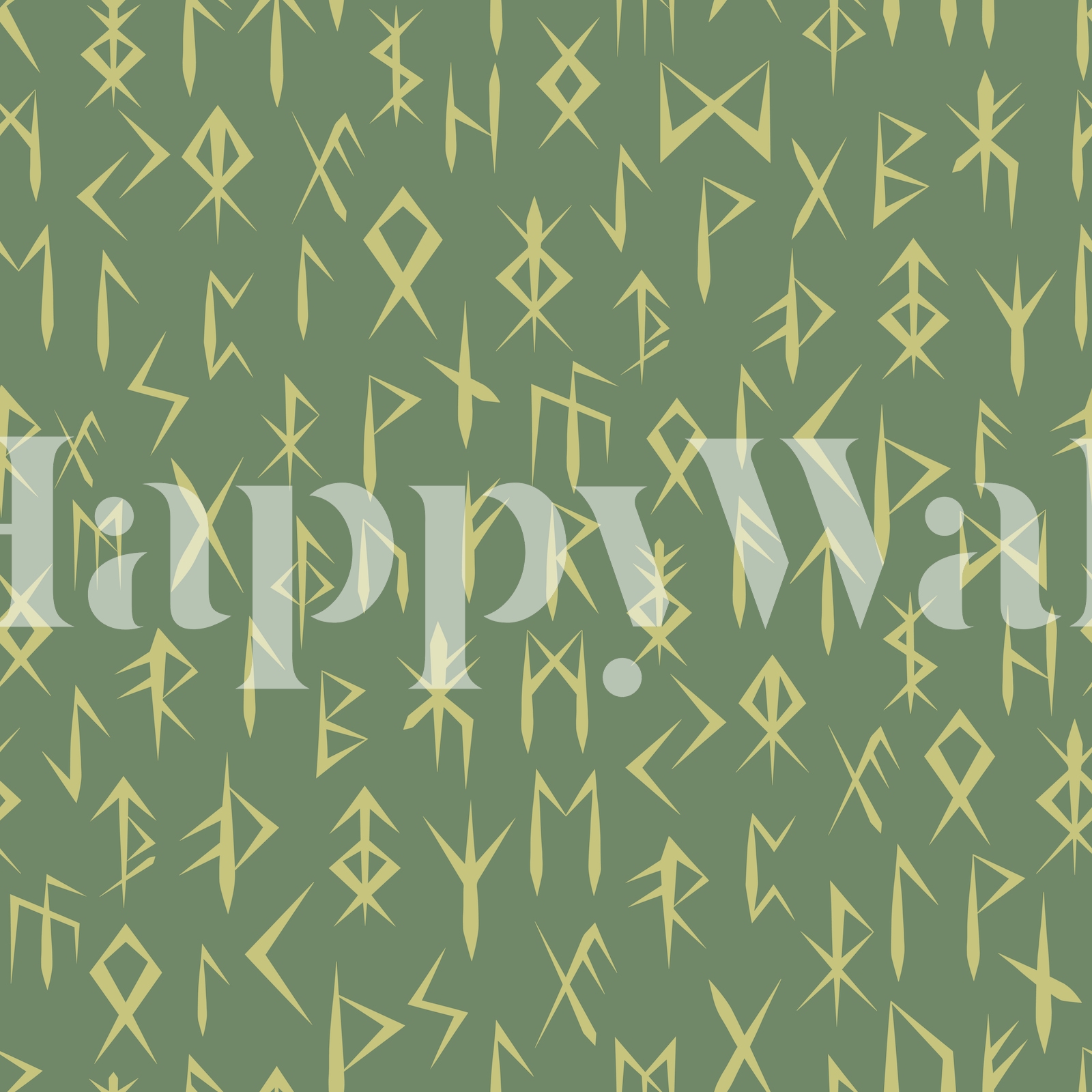 Nordic Runes Pattern 4 | Happywall