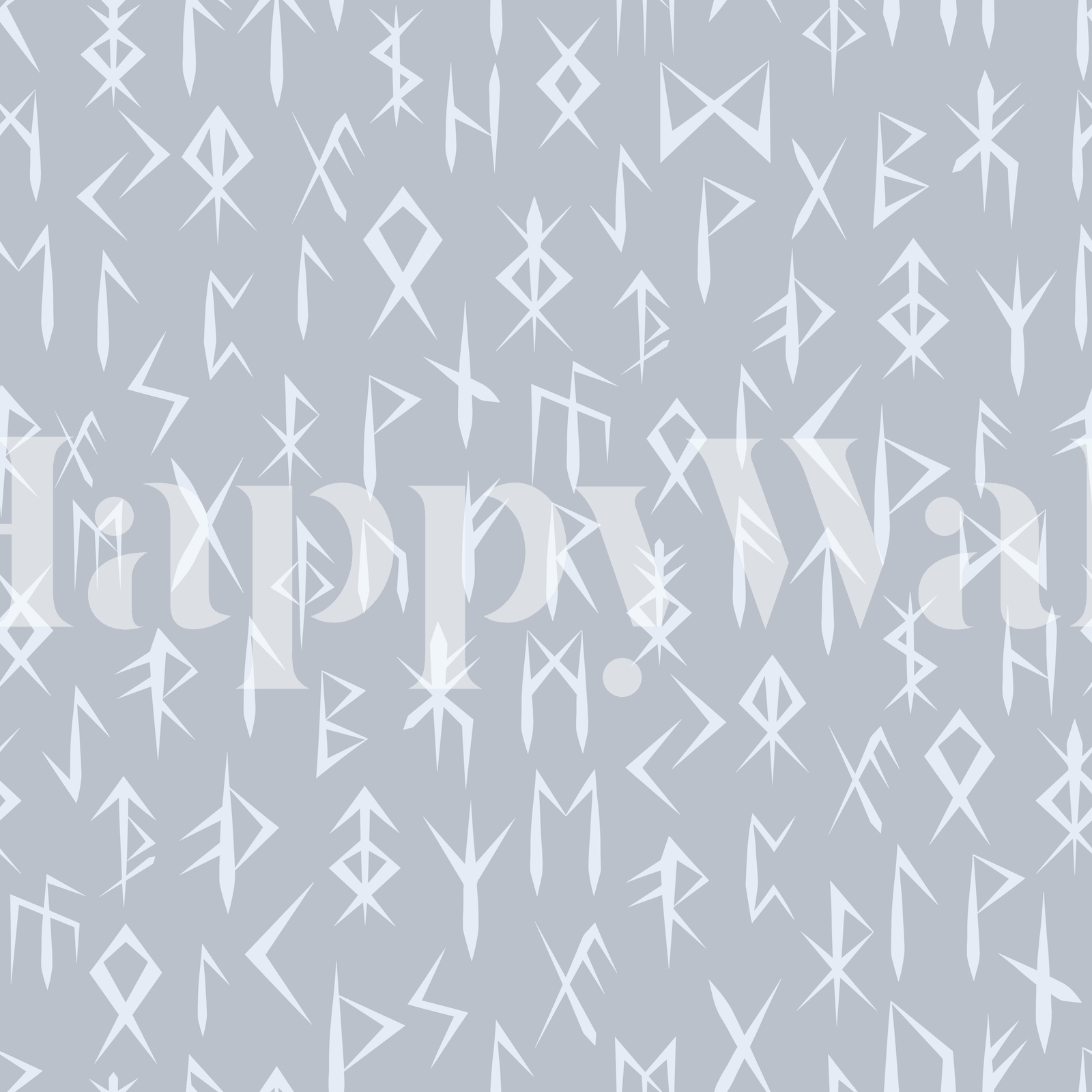 Nordic Runes Pattern 6 Wallpaper | happywall.com