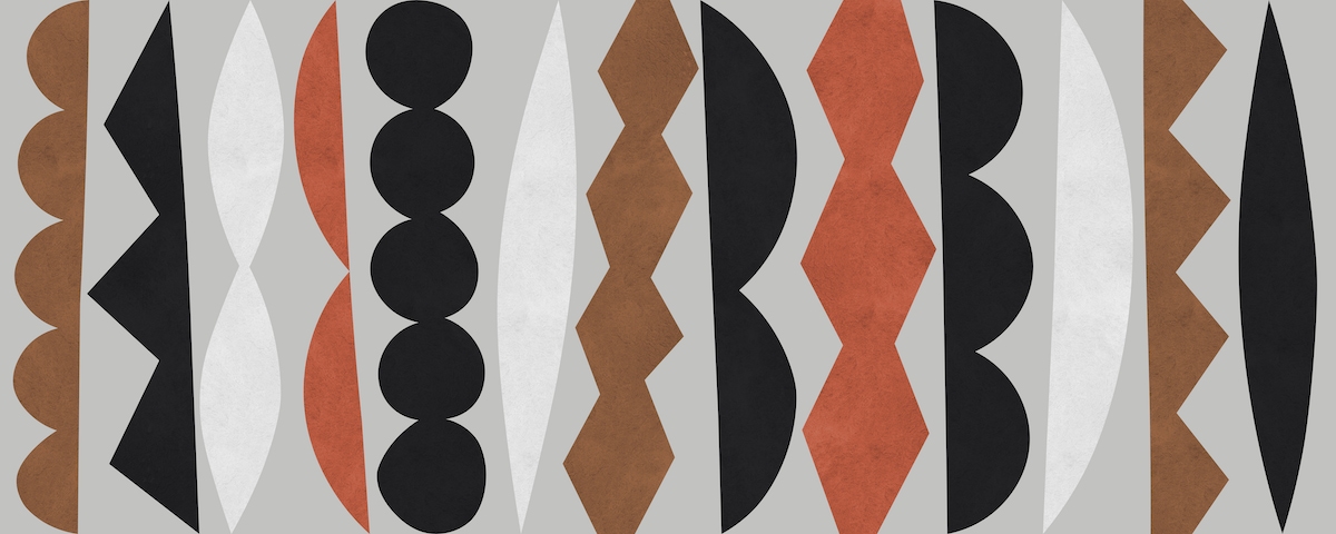 Tribal Pattern Collage 3 - Happywall