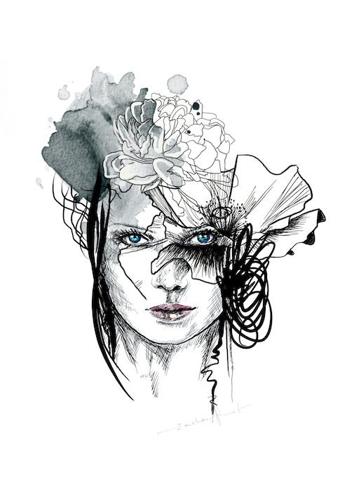 Imperfect Beauty Female Portrait Wallpaper