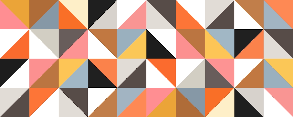 Colorful Squares Pattern Wallpaper - Happywall