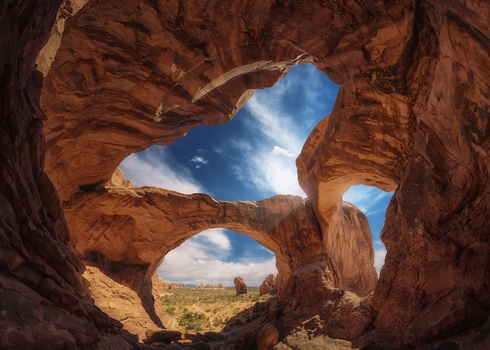 Double Arch Wallpaper - Unique and Stylish | Happywall