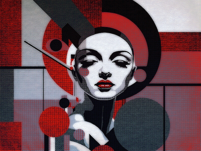 Mysterious Lady Wallpaper | Happywall.com