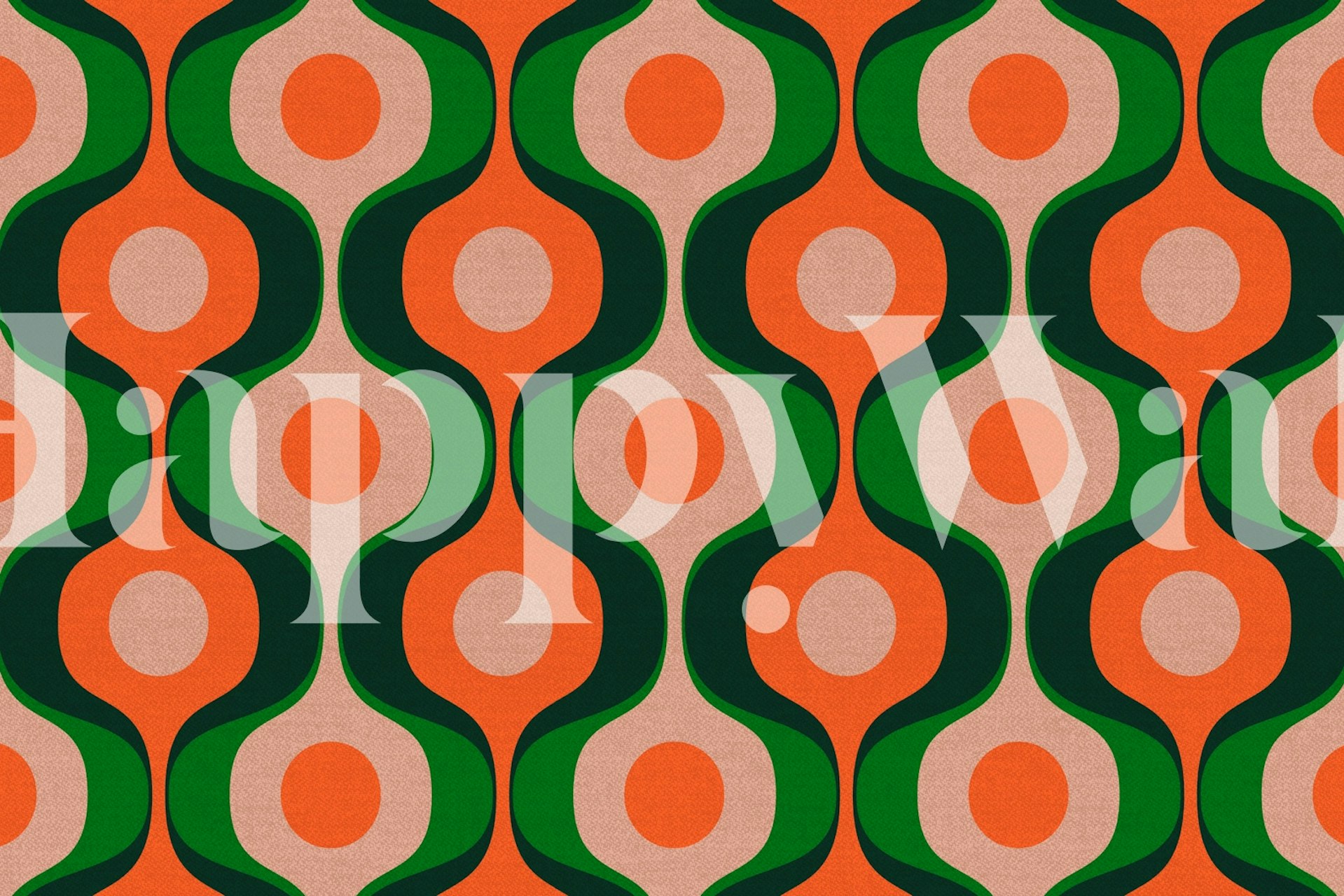 Funky Seventies Wallpaper | happywall.com