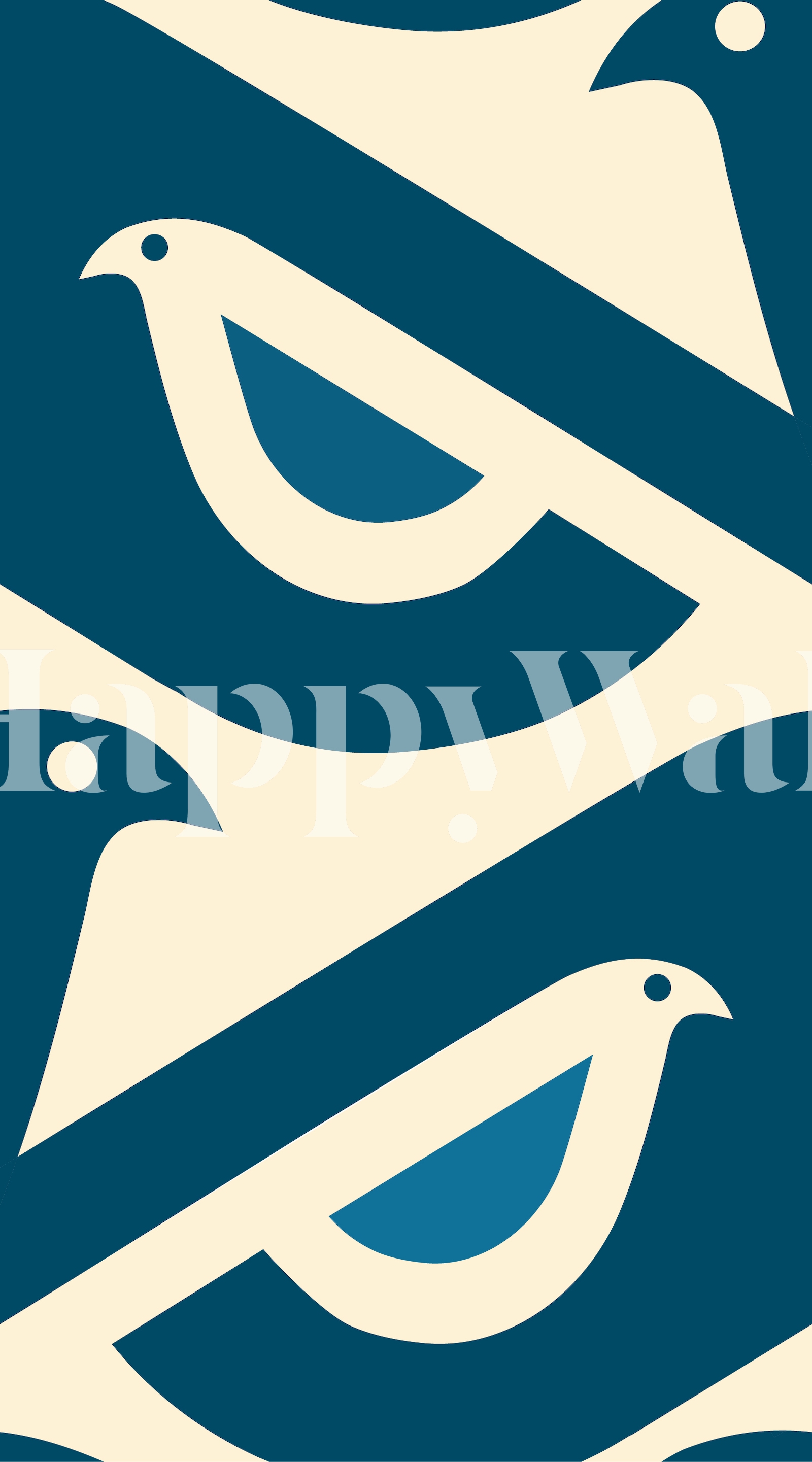 Blue Bird Wallpaper for Modern Homes