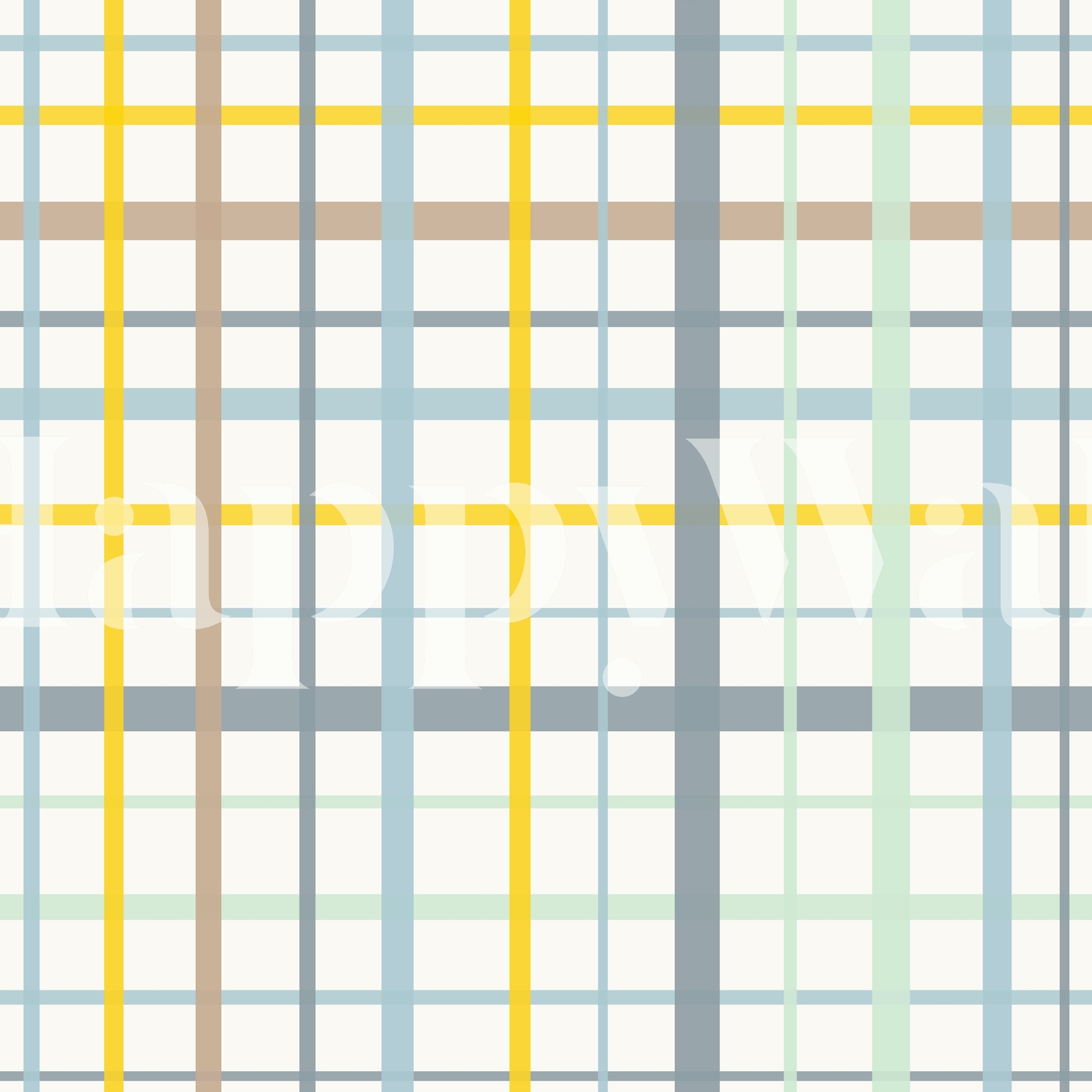 Checkerboard Wall Wallpaper | happywall.com