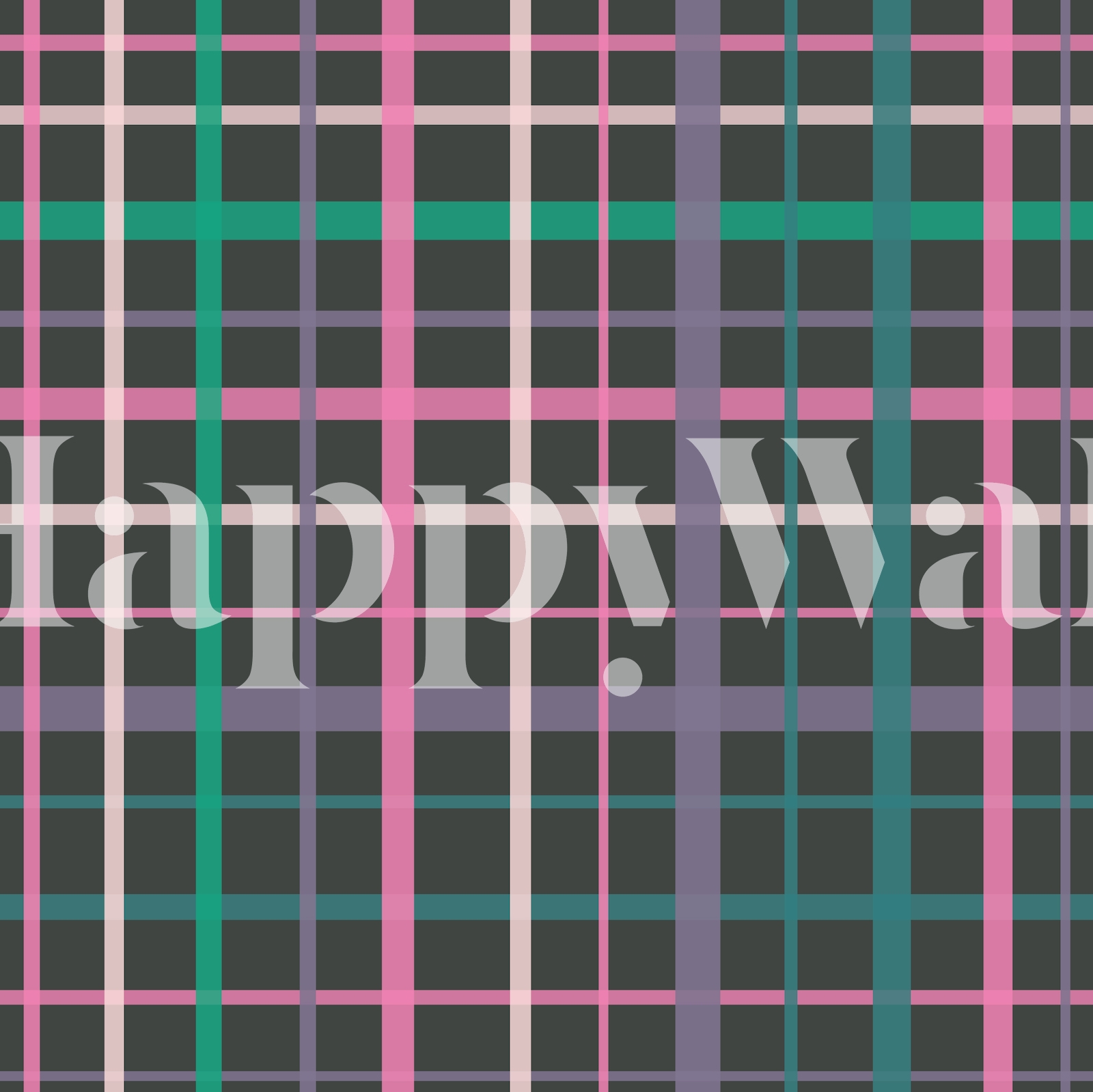 Trendy Gingham Wallpaper | happywall.com