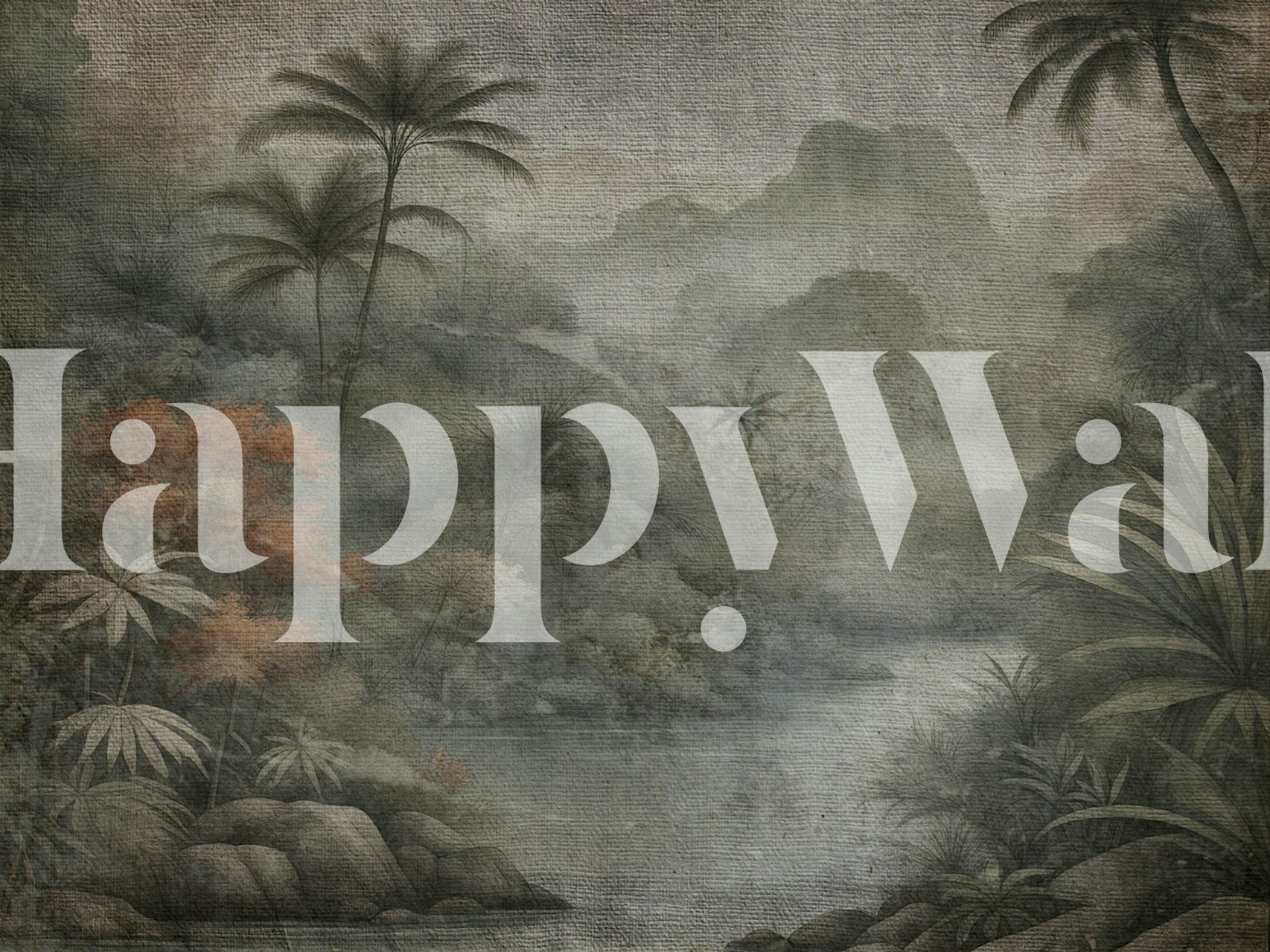 Asian Tropical Rainforest Wallpaper | happywall.com