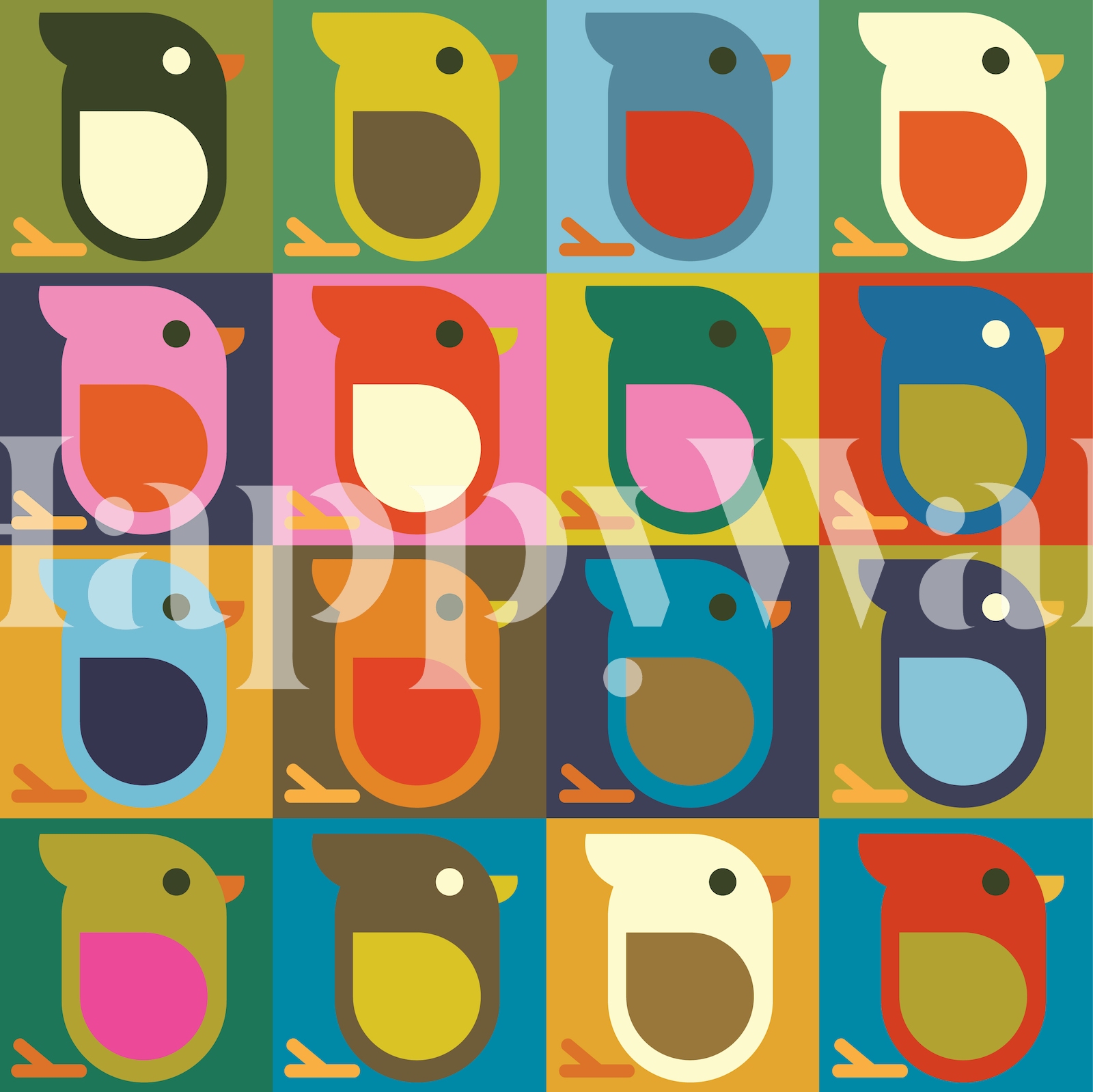 Square Tweets Wallpaper | Happywall