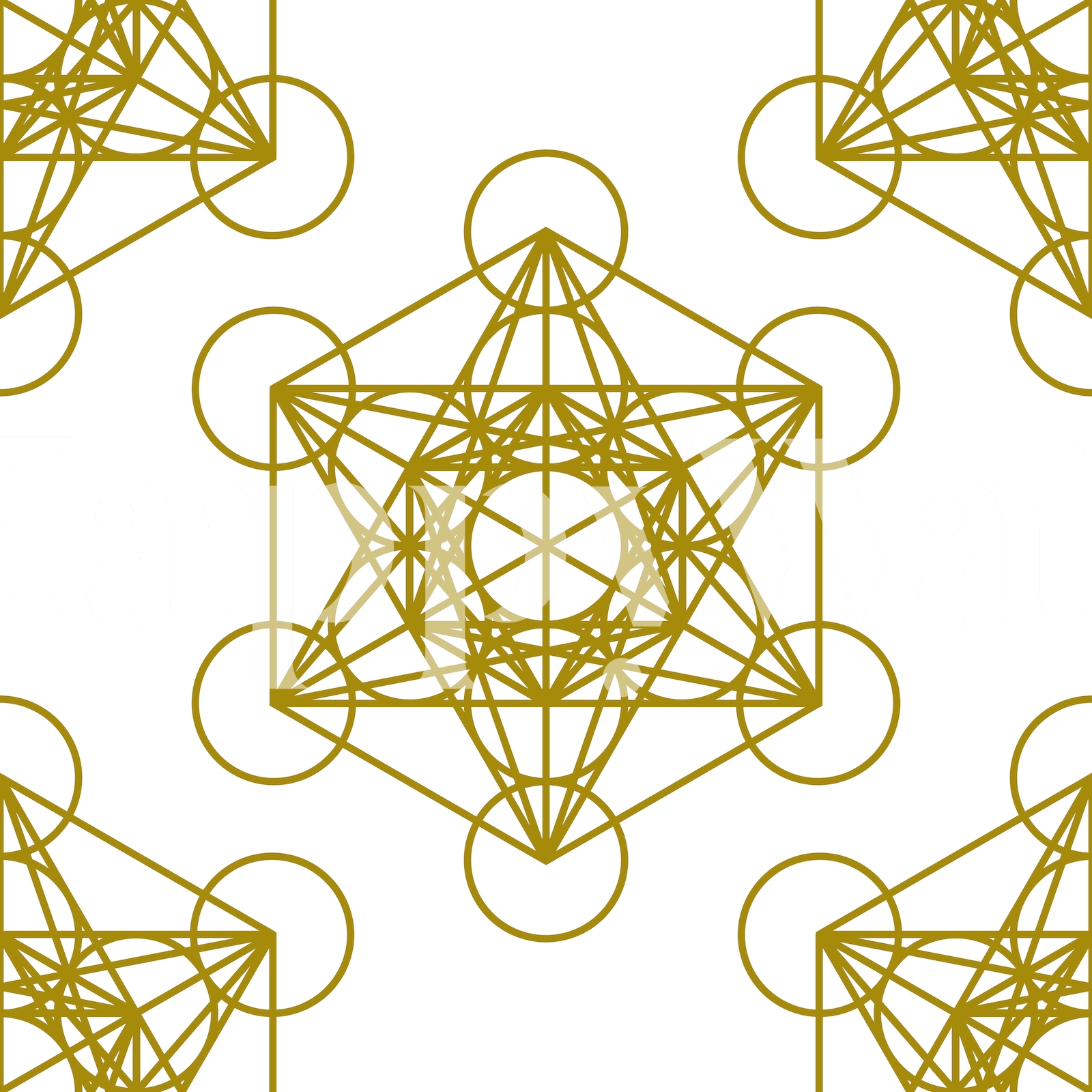 Archangel Metatron's Cube Wallpaper - Happywall