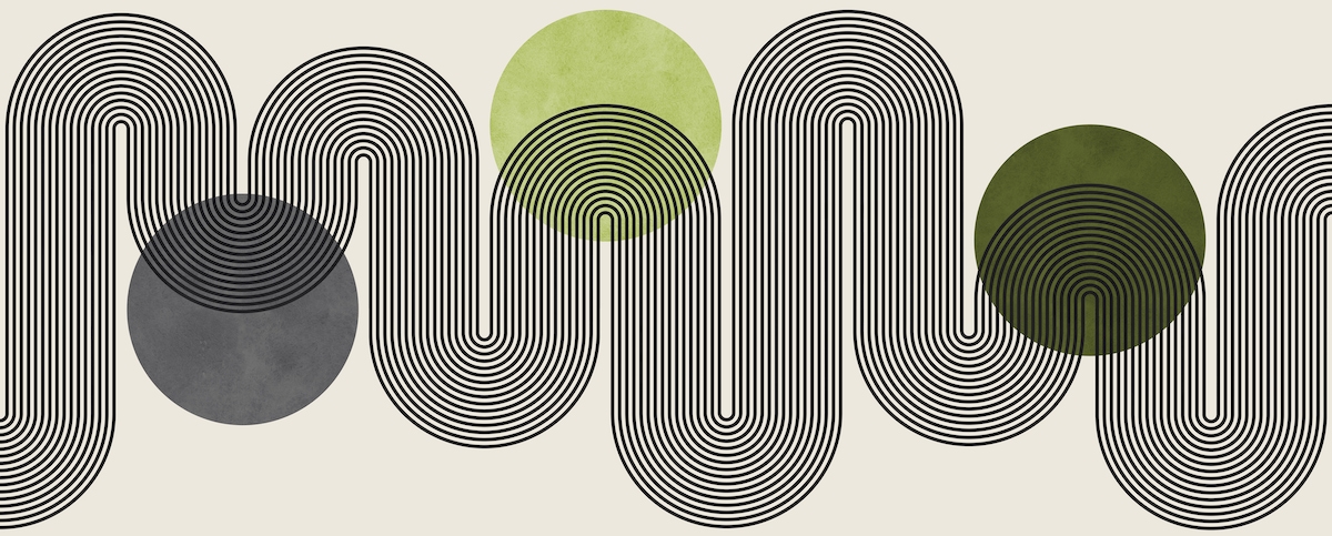 Lines and circles 35 wallpaper | Happywall