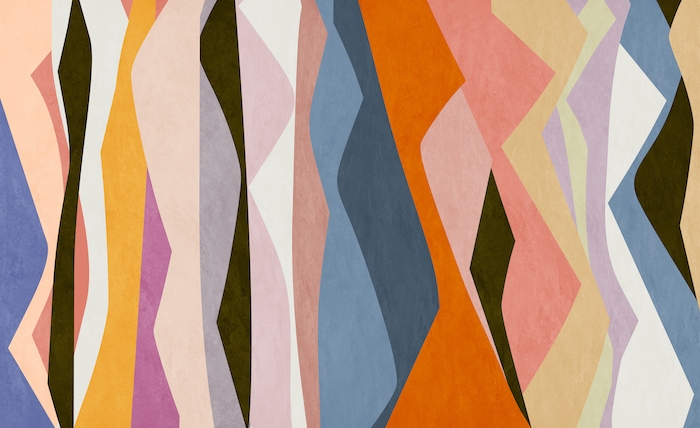 Colorful Shapes 2 - Happywall.com