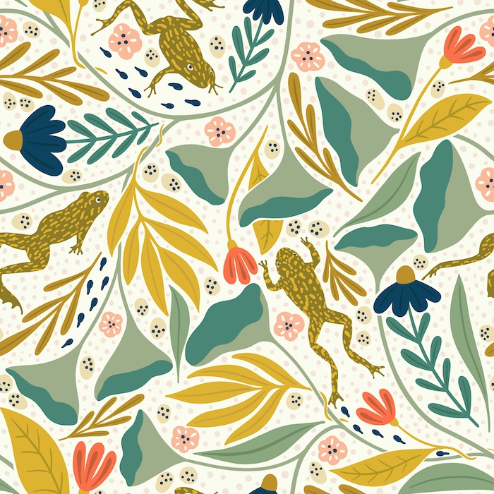 Tropical Frog Wallpaper - Happywall.com