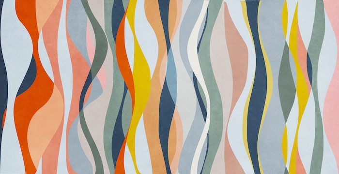 Sinuous Shapes 10 wallpaper | Happywall